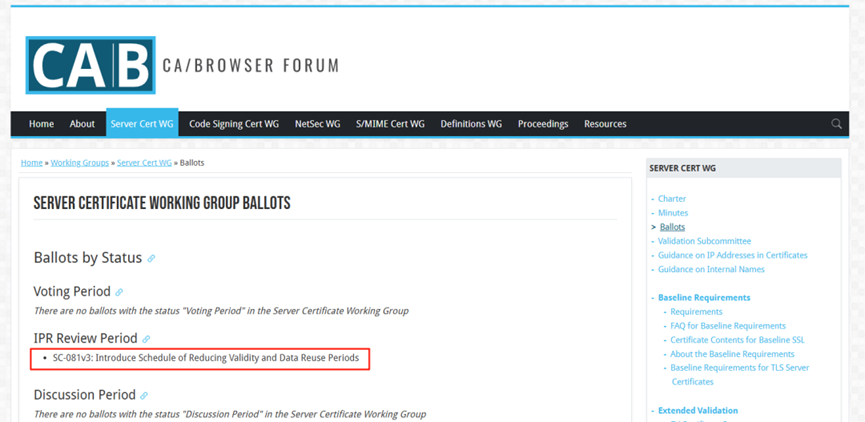 SSL/TLS证书的最大有效期未来将缩短至47天-CnTrus数字认证